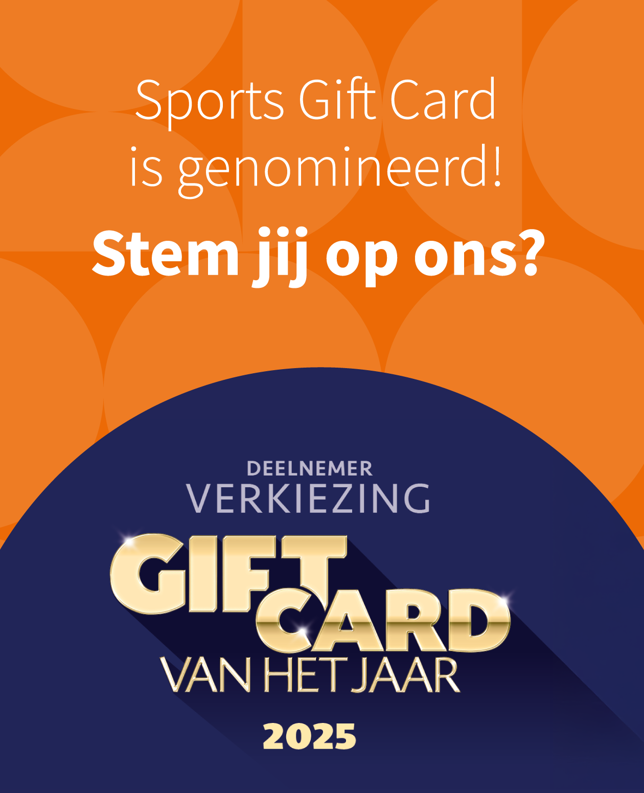 Het ideale sport en/of bewegen cadeau - Sports Gift Card